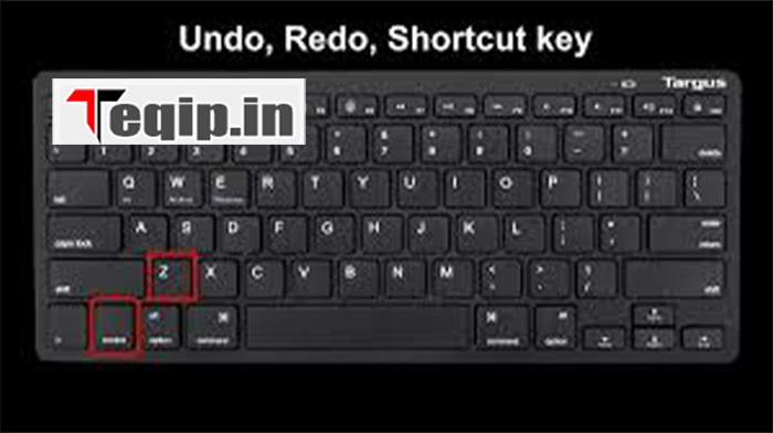 Shortcut Keys For Undo And Redo